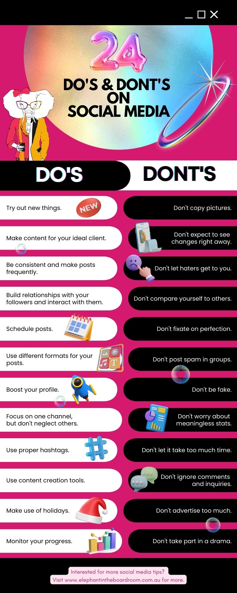 Do s And Dont s To Remember In Your Social Media Strategy Do s And Dont s To Remember In Your Social Media Strategy